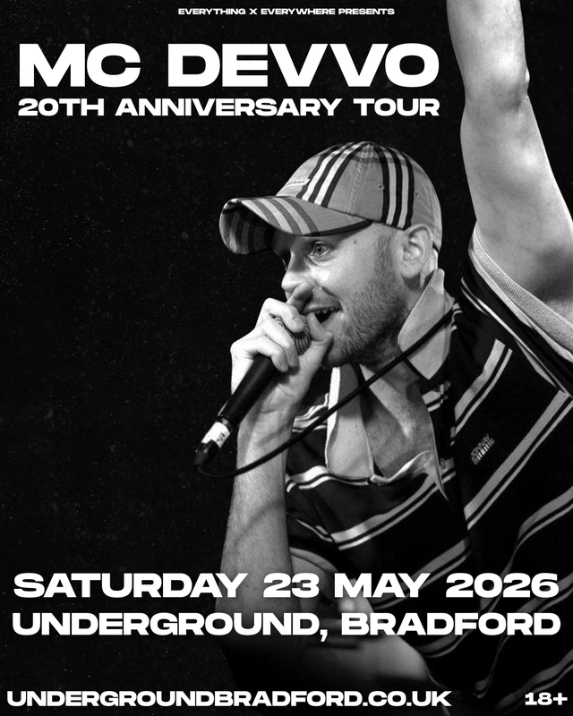 EXE Presents MC Devvo 20th Anniversary Tour at The Underground